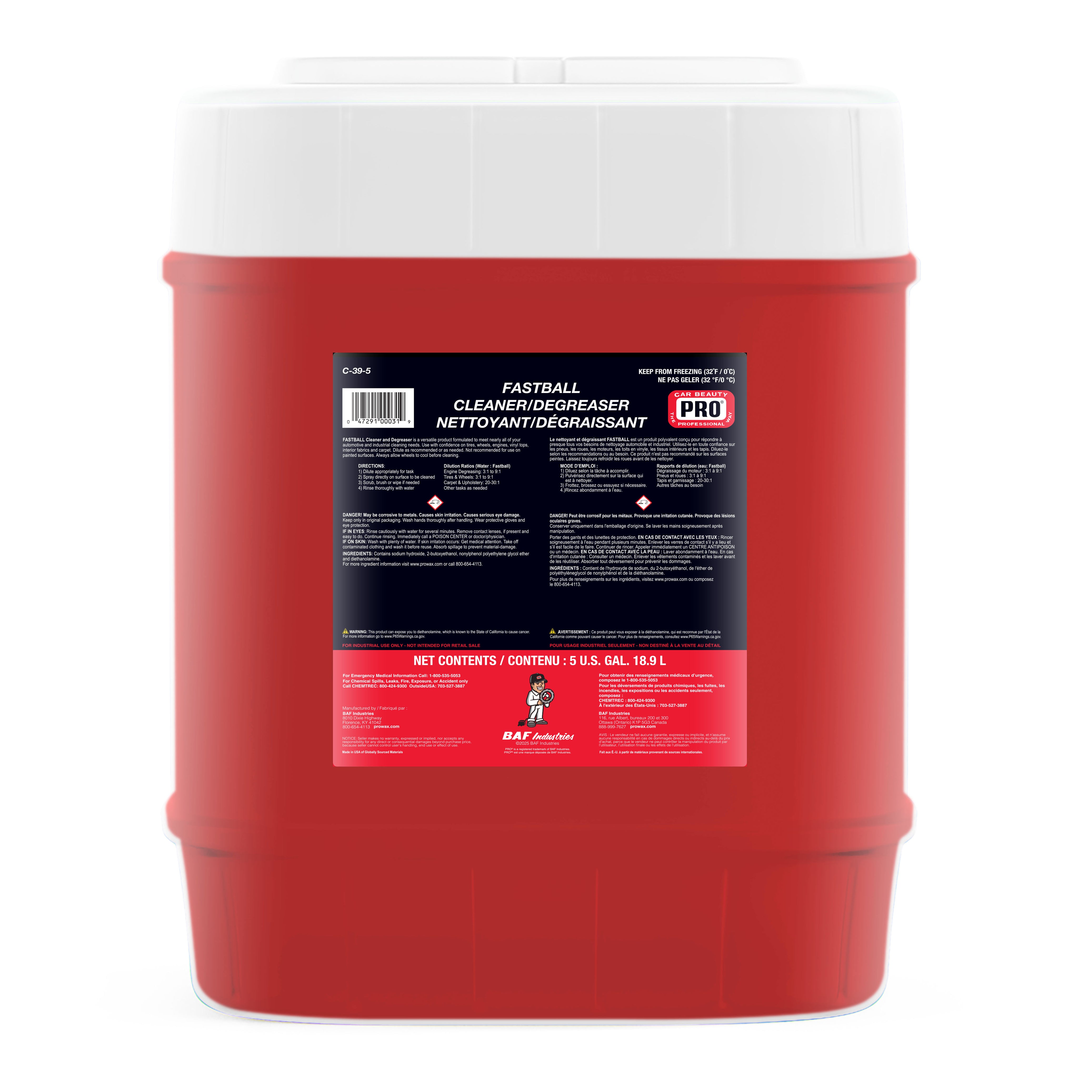 C-39 Fastball – PRO® Wax USA