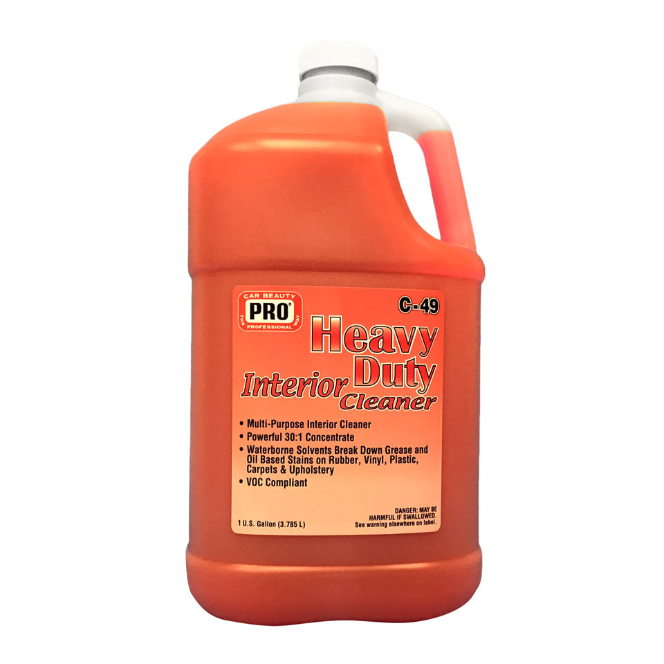 HEAVY DUTY INTERIOR CLEANER gal. | PRO® Car Beauty Products – PRO® Wax USA