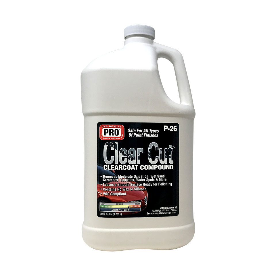 CLEAR CUT™ COMPOUND | PRO® Car Beauty Products – PRO® Wax USA