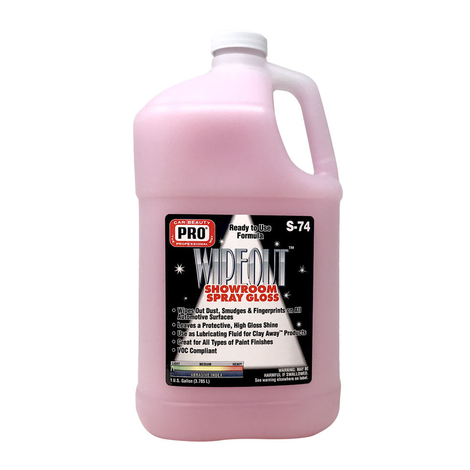 WIPEOUT™ SPRAY GLOSS | PRO® Car Beauty Products – PRO® Wax USA