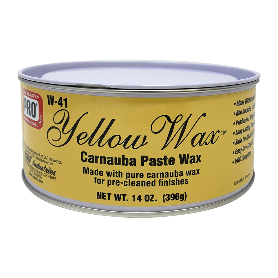 YELLOW WAX™ PASTE 14 oz. | PRO® Car Beauty Products – PRO® Wax USA